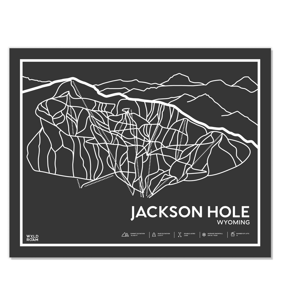 Jackson Hole Trail Map – Wyld & Roam