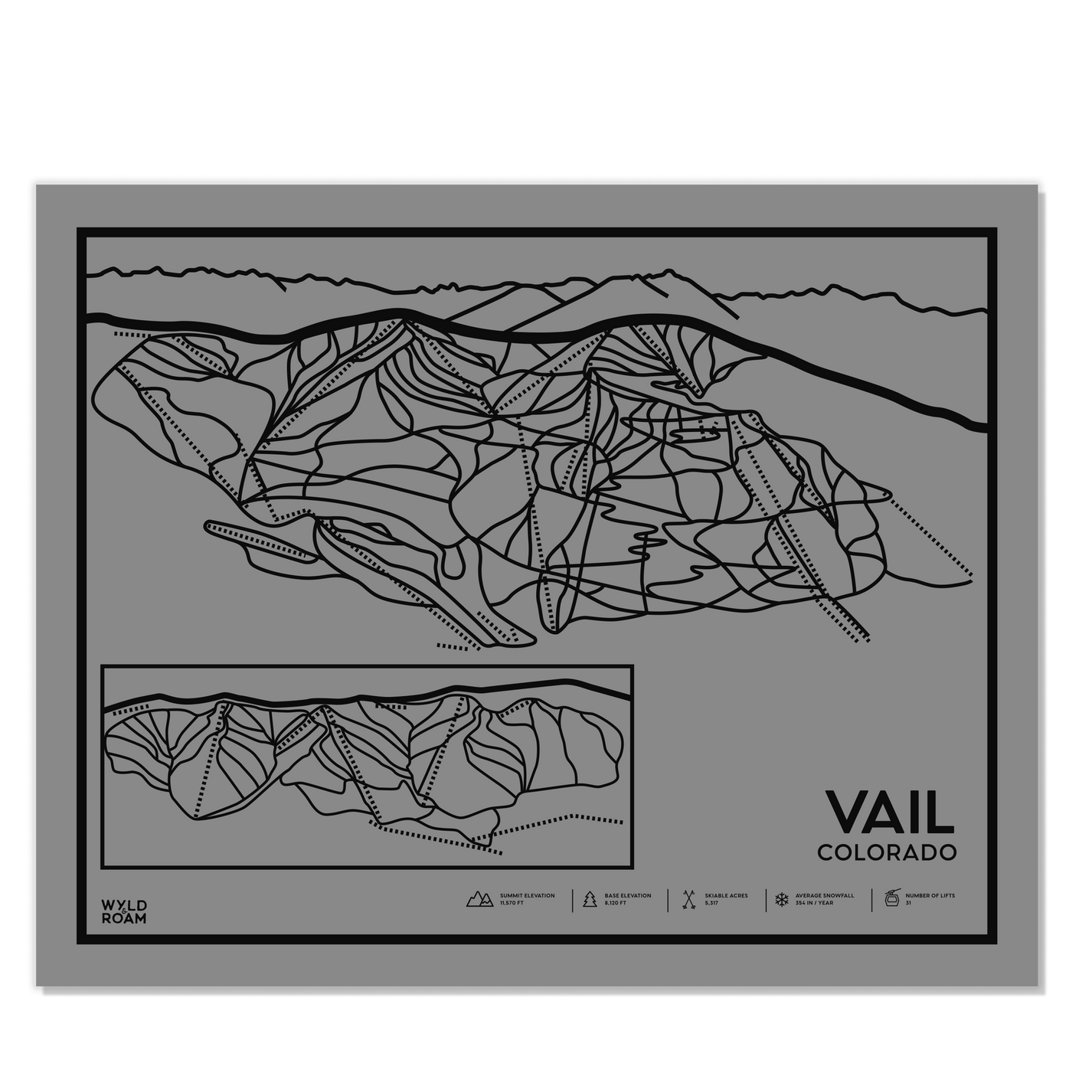 Vail Trail Map – Wyld & Roam